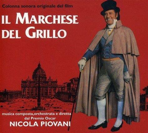 Il Marchese Del Grillo Colonna Sonora Nicola Piovani CD IBS
