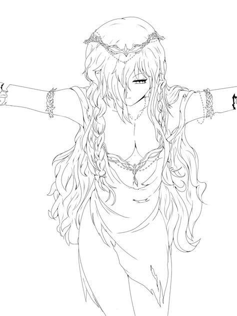 1girls Arms Up Big Breasts Elden Ring Female Female Only Fromsoftware Milf Queen Marika The