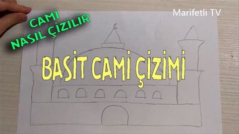 Kolay Basit Cami Nasıl Çizilir YouTube