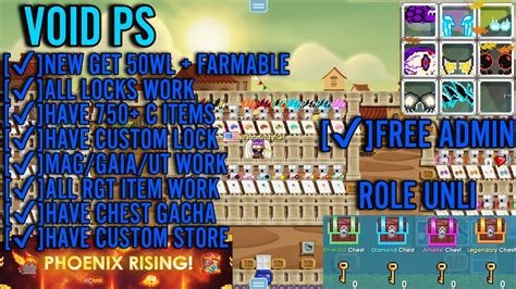 VOID PS FREE ROLE UNLI GROWTOPIA PRIVATE SERVER TERBARU BEST