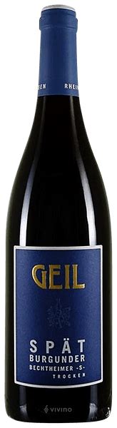 Weingut Geil Spätburgunder Bechtheimer S Trocken Vivino Australia