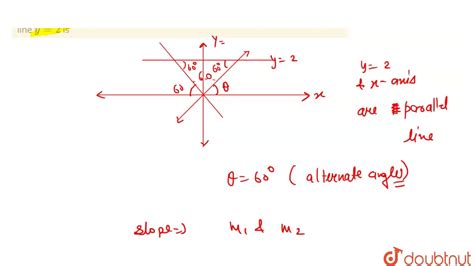 Joint Equation Of Lines Through The Origin Making An Equalateral