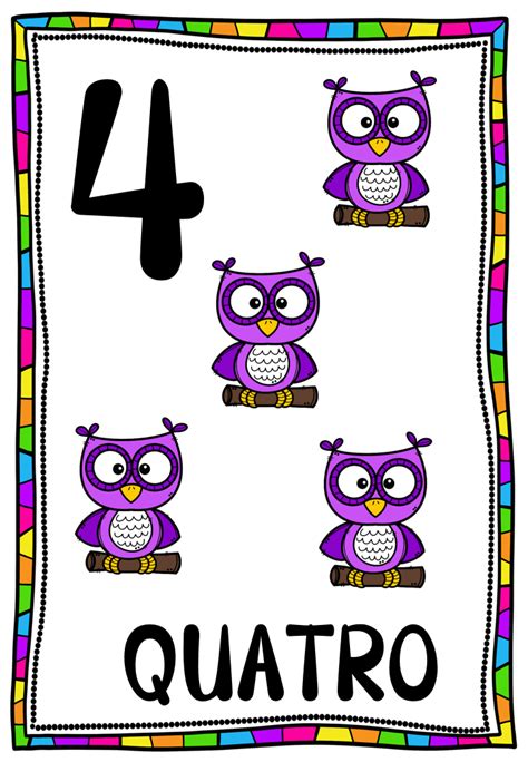 Lindos Cartazes Dos Numerais De 0 Zero A 10 Dez Para Imprimir