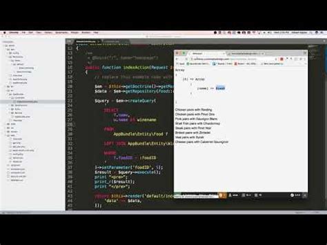 Symfony Step Query Builder With Left Join Youtube