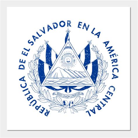 Republica De El Salvador El Salvador Coat Of Arms By Verde El