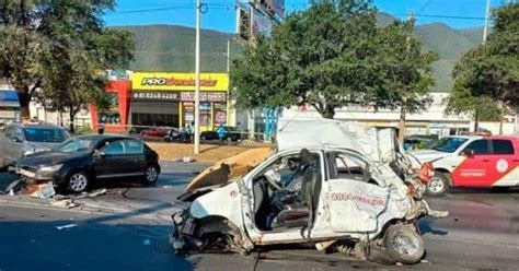 Carambola Deja Dos Muertos En Monterrey