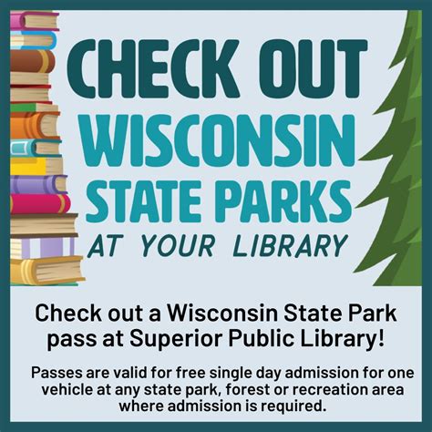 Get A FREE Wisconsin State Park Pass At The Library Superior Public