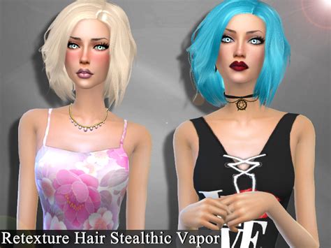 The Sims Resource Retexture Hair Stealthic Vapor Need Mesh