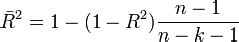 Adjusted R Square Population R Square Formula Free Statistics
