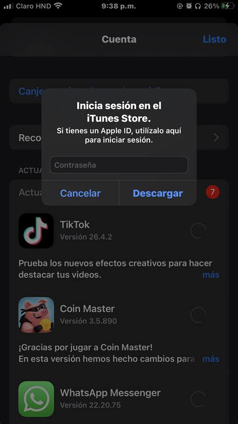 Cada Vez Que Quier Actualizar Mis Apli Comunidad De Apple