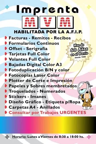 Talonario Factura Recibo Monotributo Imprenta Afip