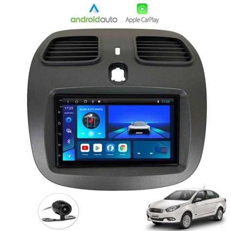 Kit Central Multimidia Android Fiat Grand Siena A Grafite
