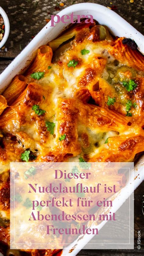 Rezept Nudelauflauf Mit Zucchini Und Paprika F R Ein Dinner Mit
