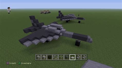 Tuto Petit Avion De Chasse Sur Minecraft YouTube