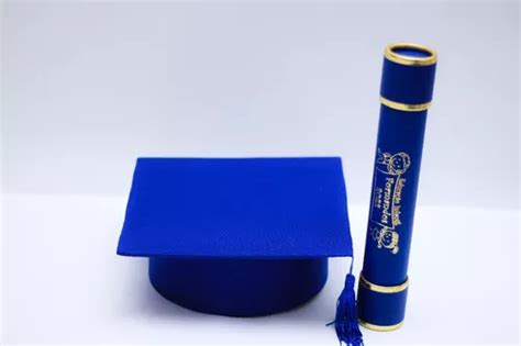Capelo E Canudo De Formatura Ed Infantil Azul Royal Kit Mercadolivre