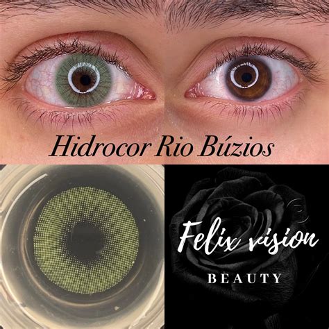 Hidrocor Rio Búzios Lentes Verde Felix Vision Beauty