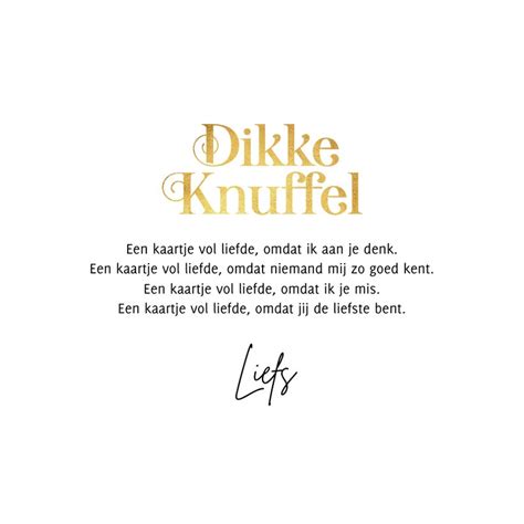 Wenskaart Dikke Knuffel Bloemen Fleurig Kaartje Go