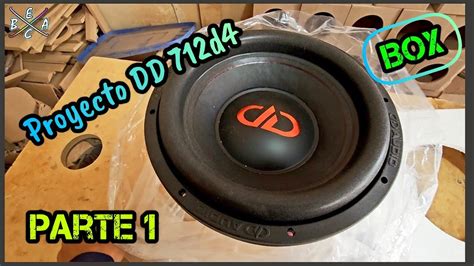 Proyecto Caj N Para Subwoofers Dd D Redline Parte Ebac