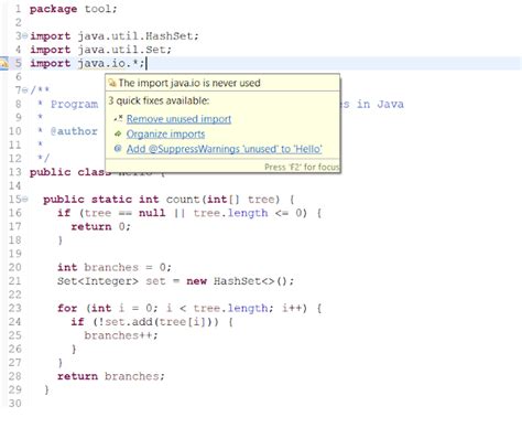 How to Remove all Unused imports in a Java file 程式人生