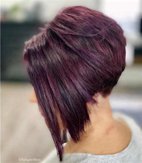Marvelous Dramatic Angled Bob