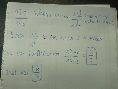 120 140 tex frac 120 140 tex cómo resolver Brainly lat