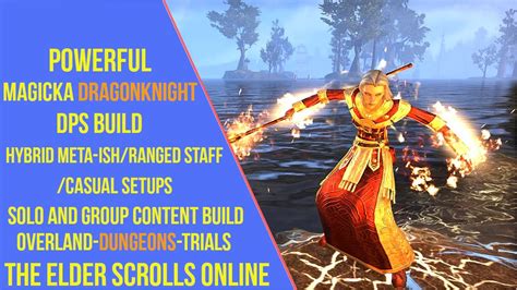 Powerful Magicka Dragonknight PVE Build ESO Fireheart ArzyeLBuilds