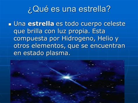 Caracter Sticas De Las Estrellas Del Espacio Con V Deo