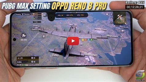 Oppo Reno 8 Pro Test Game PUBG Max Setting Dimensity 8100 Max GSM