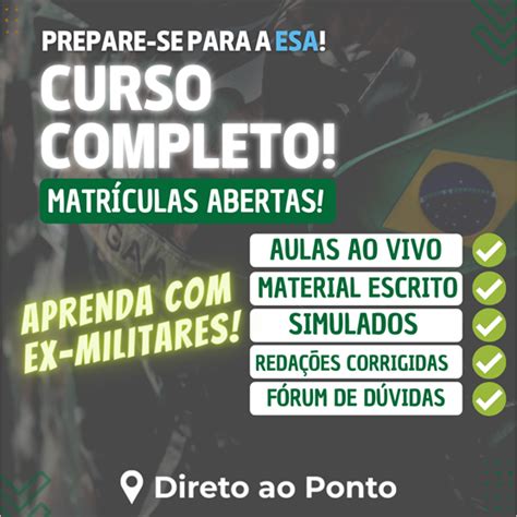 Concurso ESA 2024 O passo a passo para aprovação Plano de estudos do