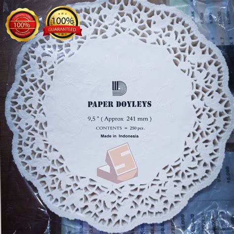 Jual Doyleys Paper Isi Kertas Penyerap Minyak Doilies Paper