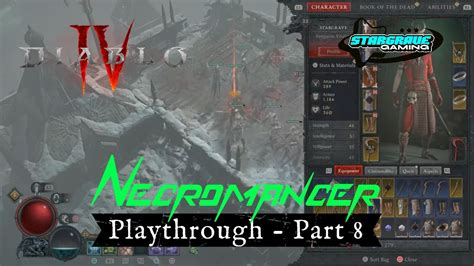 Diablo Iv Necromancer Playthrough Part Diablo Playthrough Youtube