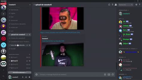Presentation De Mon Serveur Discord YouTube
