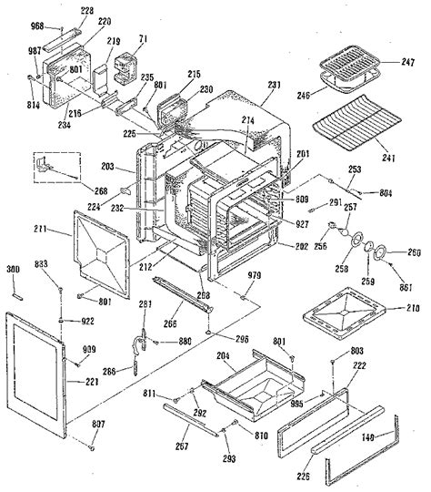 Kenmore Gas Stove Parts Diagram