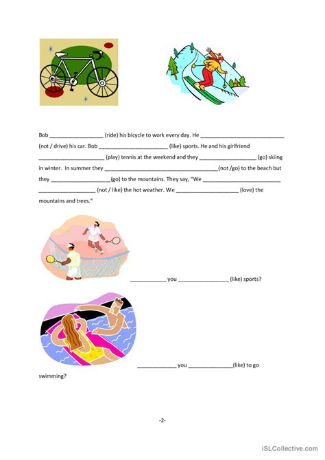 Simple Present Gap Fill English ESL Worksheets Pdf Doc