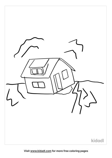 Earthquake Coloring Pages Coloring Pages