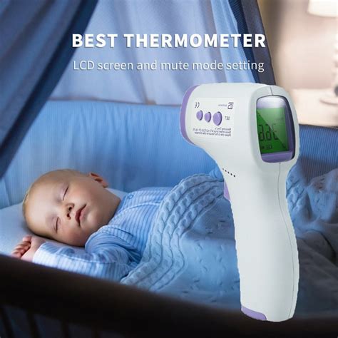 Voorhoofd Body Non Contact Thermometer Infrarood T Grandado