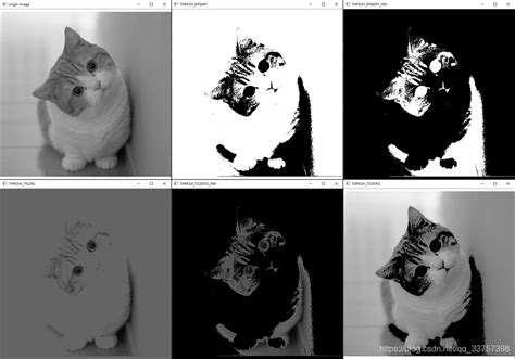 opencv与python之图像阈值化 opencv python 图像像素大于0设为255 csdn博客