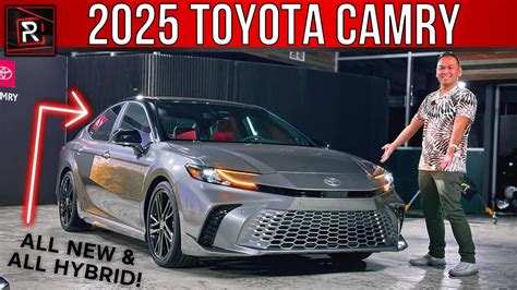 The 2025 Toyota Camry Is A Hybrid Only Redesign Of America S Favorite