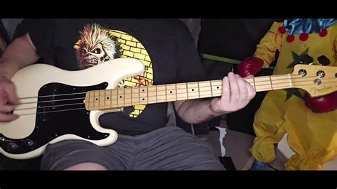 Bon Jovi Living On A Prayer Bass Cover Play Along Youtube