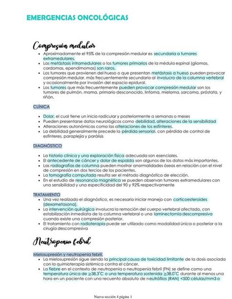 Emergencias Oncológicas Jennifer Rojas uDocz