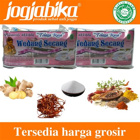 Jual Wedang Secang Bubuk Instan Siap Seduh Telaga Rasa 110 G Isi 5
