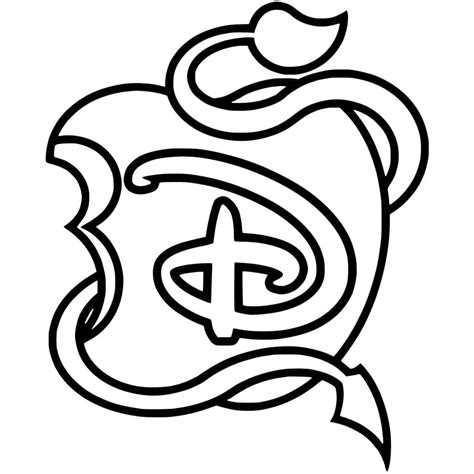 Coloriage Descendants de Disney télécharger et imprimer gratuit sur