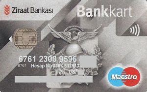 Bank Card BankKart Pay Pass T C Ziraat Bankasi Türkiye Turkey Col