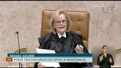 Ministra Rosa Weber assume a presidência do STF sem a presença de