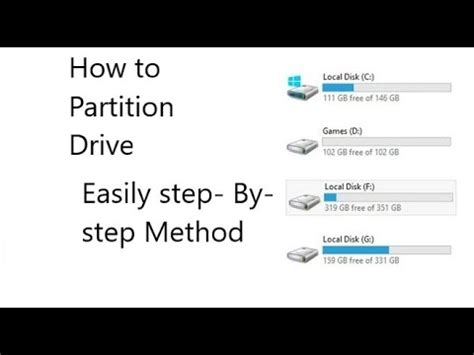 How To Create Partitions In Hard Drive Or SSD How To Merge Two Or