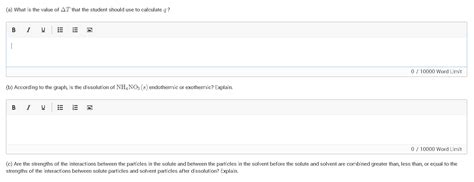 Solved For Parts Of The Free Response Question That Require Chegg