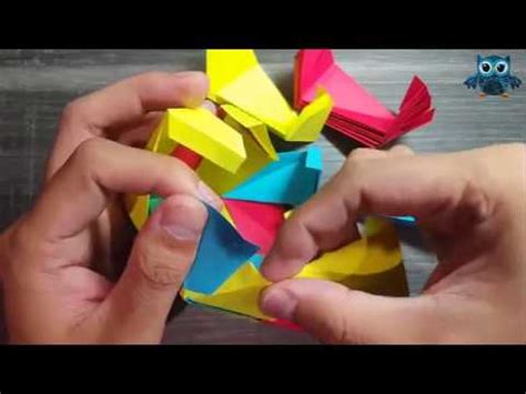 Origami Kusudama Ball Tutorial How To Fold Youtube