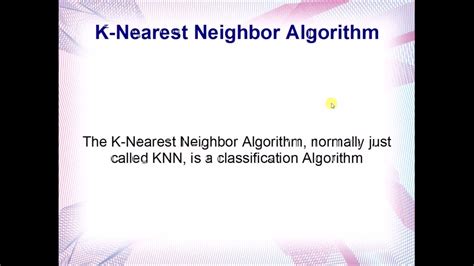 contoh penerapan k nearest neighbor example