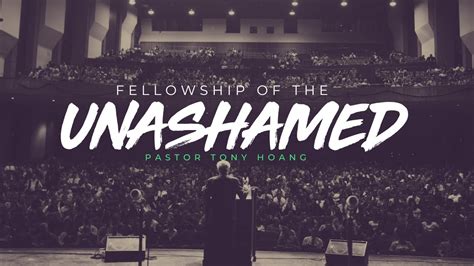 Fellowship Of The Unashamed Wed 15th Nov 7 30pm YouTube