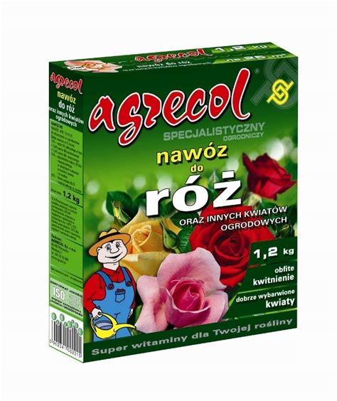 Nawóz do róż i kwiatów ogrodowych 1 2 kg AGRECOL 5902341002116 Cena
